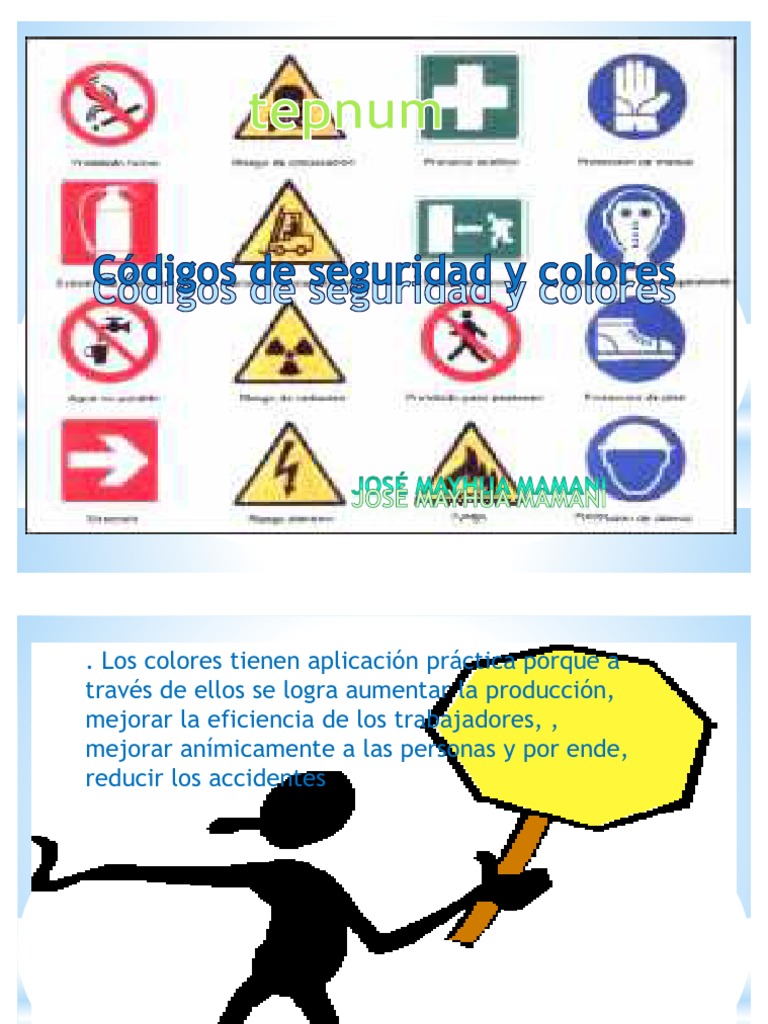 Codigo de Seguridad y Colores | Color | Engranaje