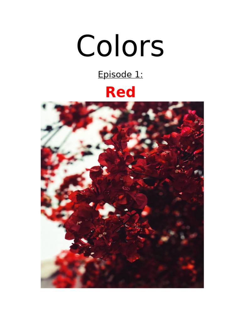 Colors(Red) | PDF