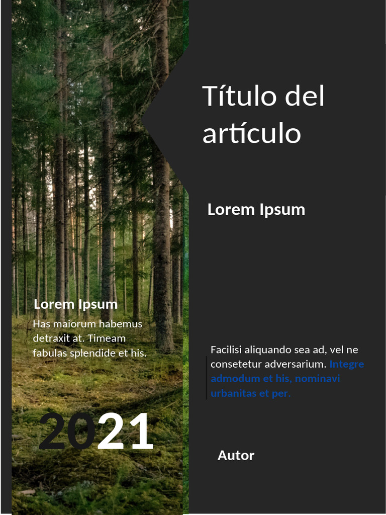 Portada Bosque | PDF