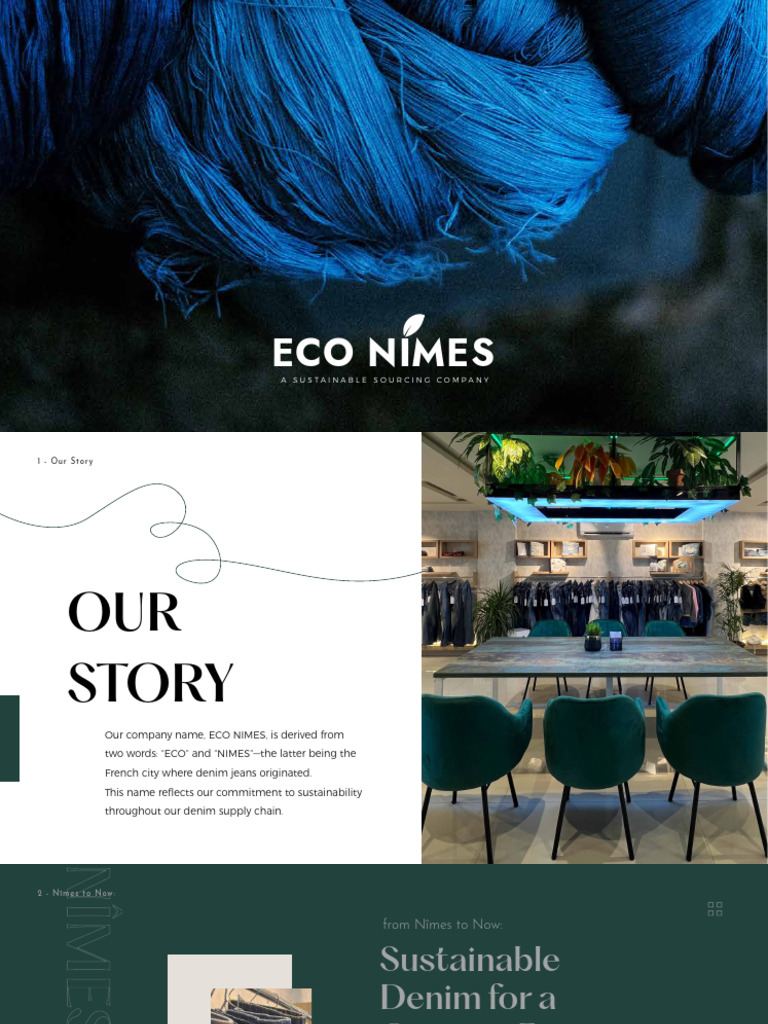 Sustainable Denim Solutions | PDF | Clothing | Business