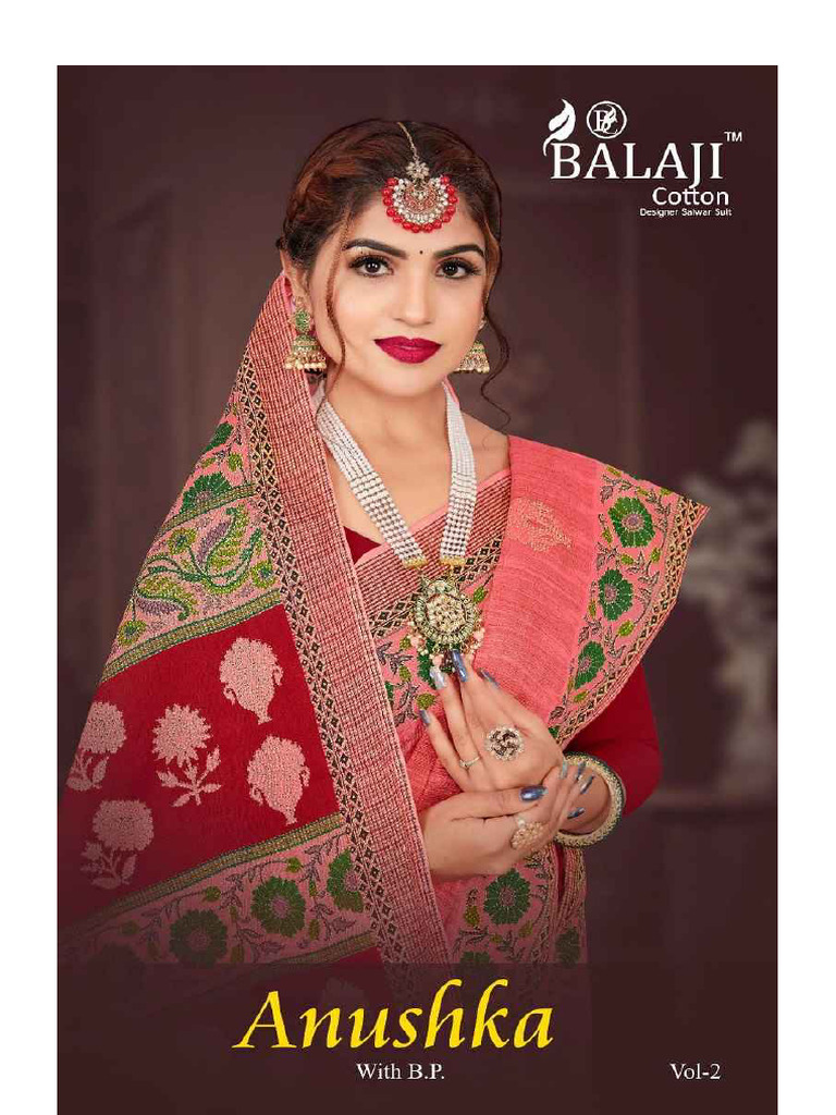 balaji-anushka-vol-2-cotton-saree-12-pcs-catalogue | PDF balaji-anushka-vol-2-cotton-saree-12-pcs-catalogue | PDF