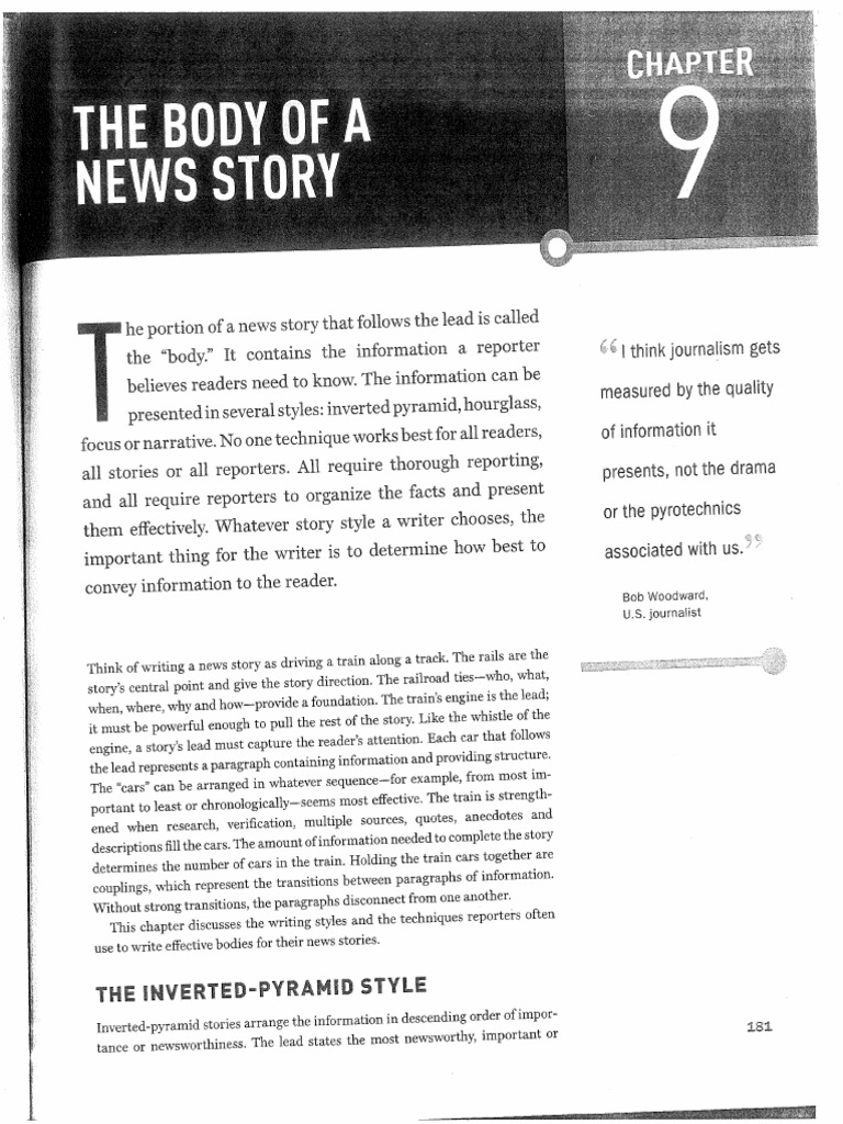 Inverted Pyramid Style in News Writing | PDF | News