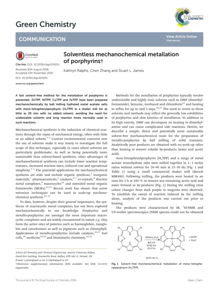 Metallation of PP 2 Rcs | PDF | Chemical Reactions | Solvent
