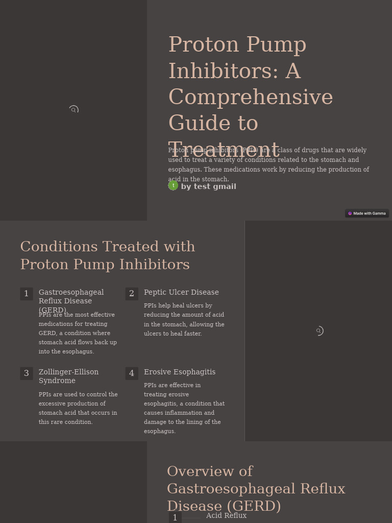 Proton Pump Inhibitors A Comprehensive Guide To Treatment | PDF ...