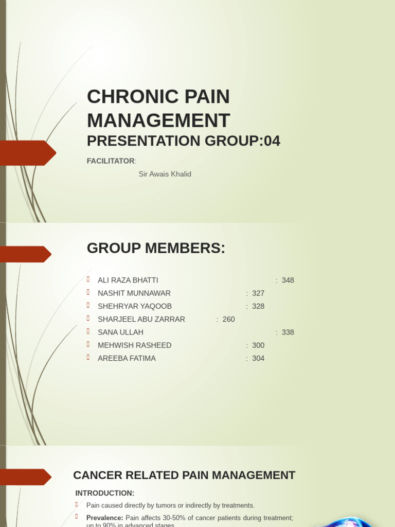 Cancer Pain Management Strategies | PDF | Pain | Analgesic