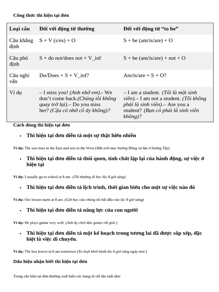 Công TH C T.A | PDF