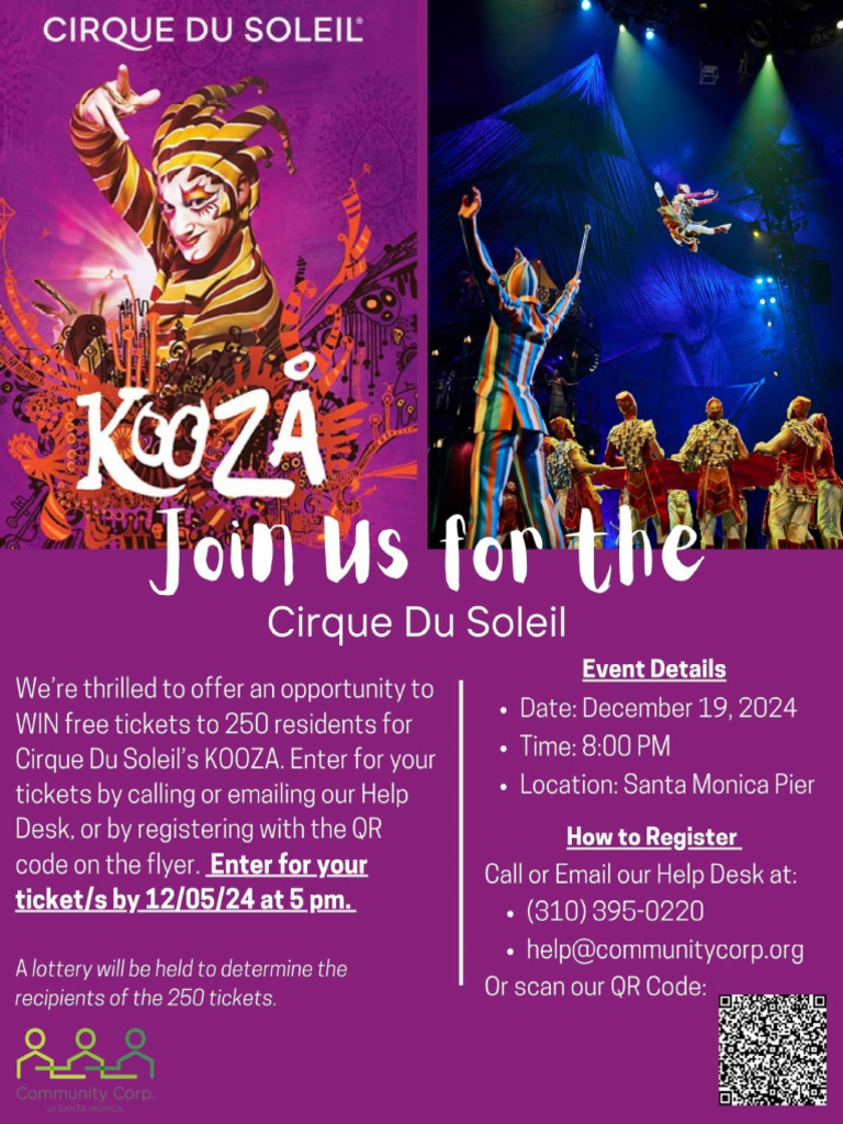 Kooza + CCSM - Flyer | PDF
