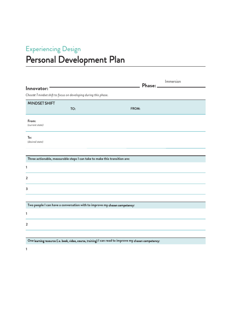 PDP Submission Form | PDF | Innovation | Cognition