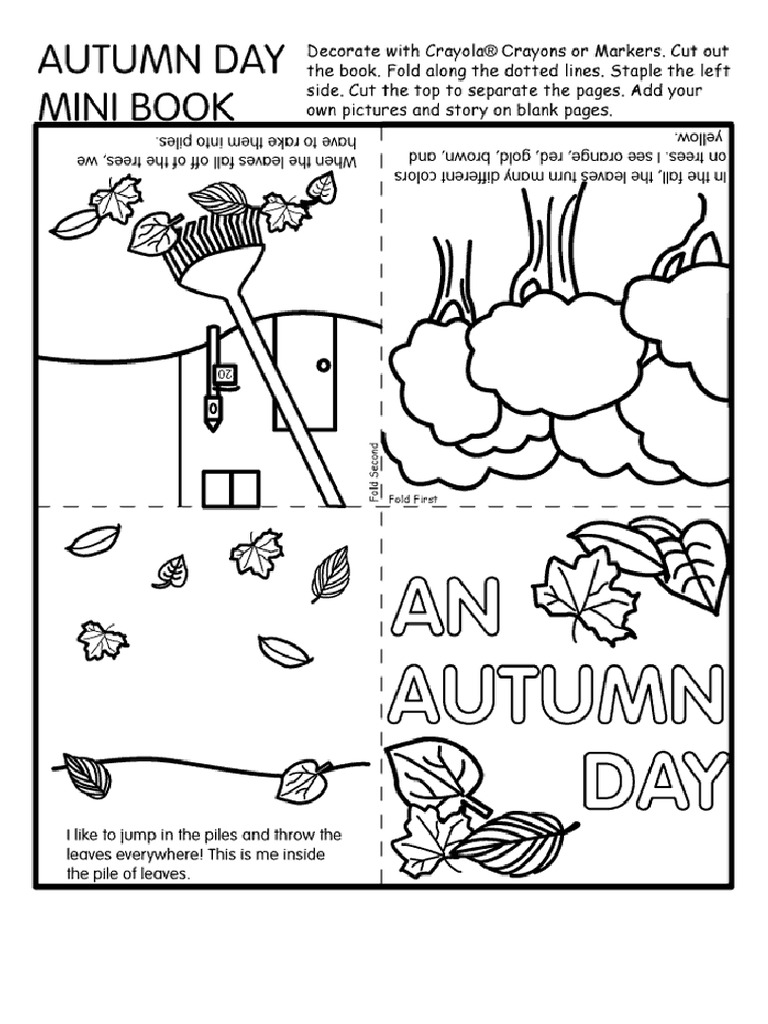 Autumn Mini Book | PDF