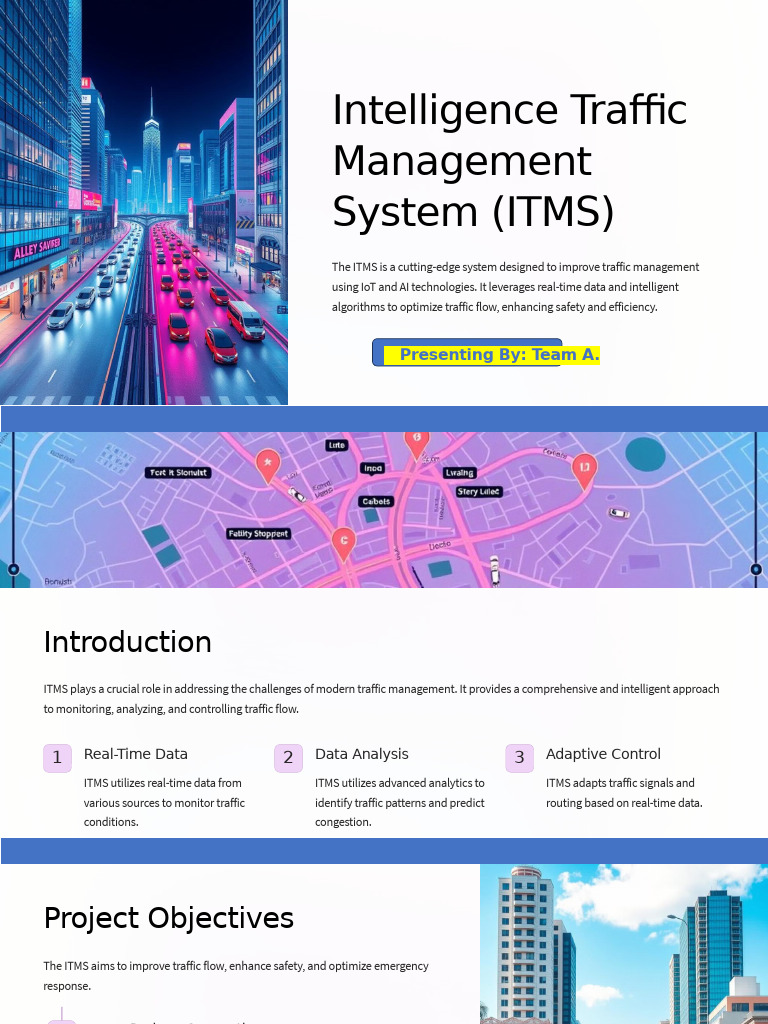 Intelligence Traffic Management System ITMS | PDF | Traffic ...