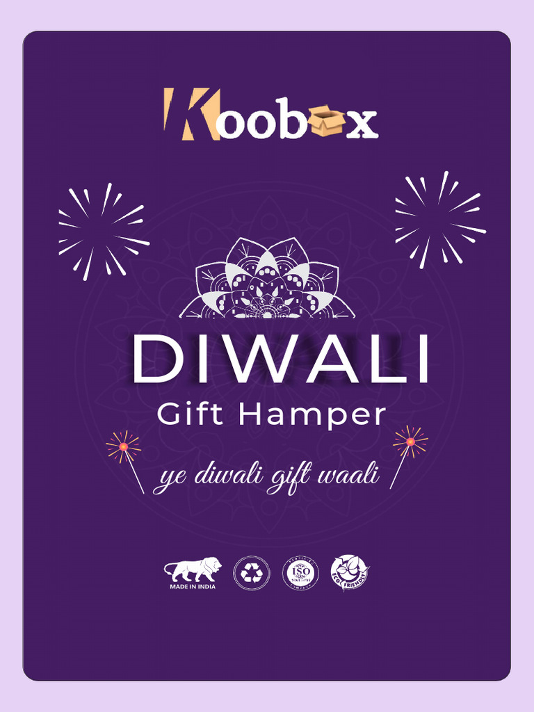 Diwali Gift Hamper Catalogue PDF | PDF