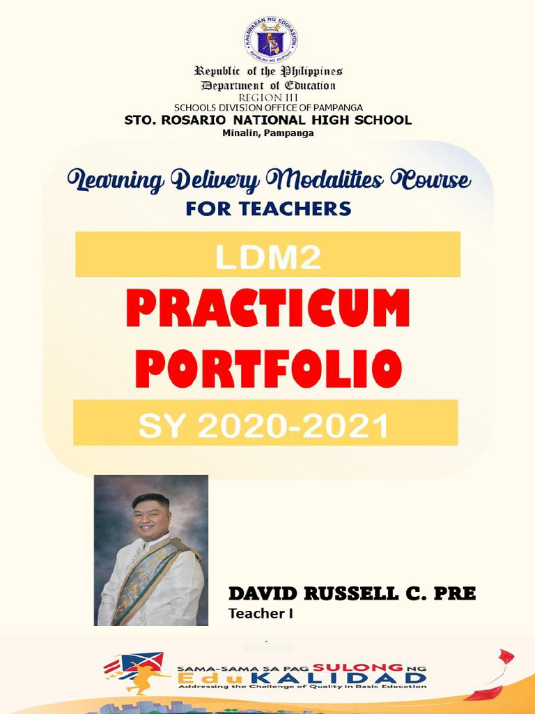 Pre David Russell C. Ldm2 Practicum Portfolio | PDF | Learning | Educational Technology