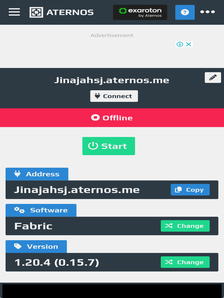 Server Aternos Free Minecraft Server | PDF