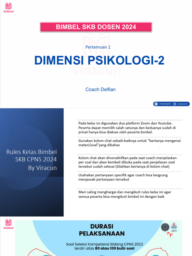 PPT Dimensi Psikologi | PDF