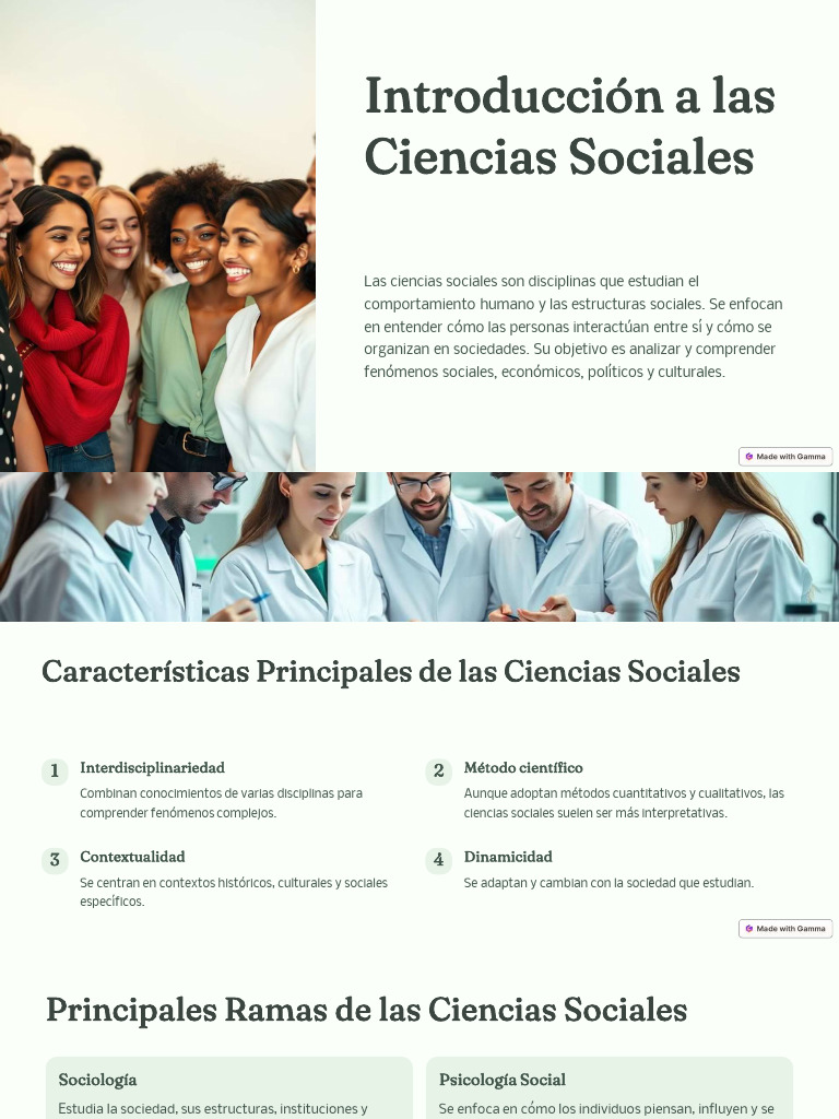 Introduccion A Las Ciencias Sociales | PDF | Ciencias Sociales | Science