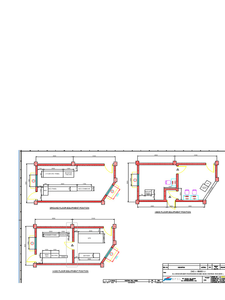HMDS-1 CONTROL BUILDING-Model | PDF