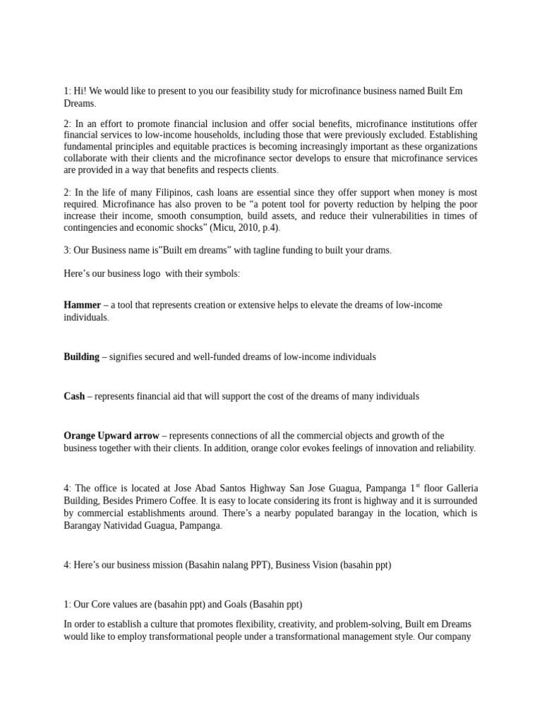 Script Built em Dreams' | PDF | Equity (Finance) | Financial Ratio