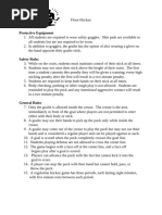 Hockey Referee Signals | PDF | Ice Hockey | Sports Rules And Regulations