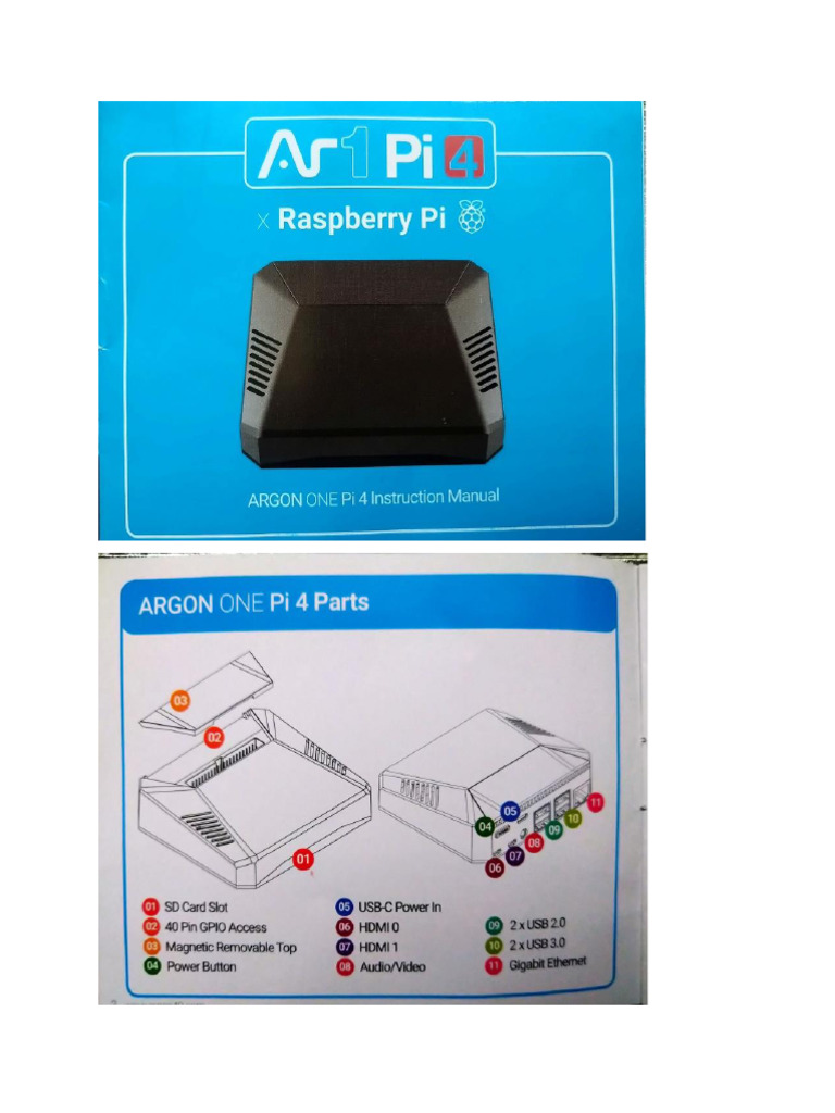 Argon One Assembly Instruction Manual | PDF
