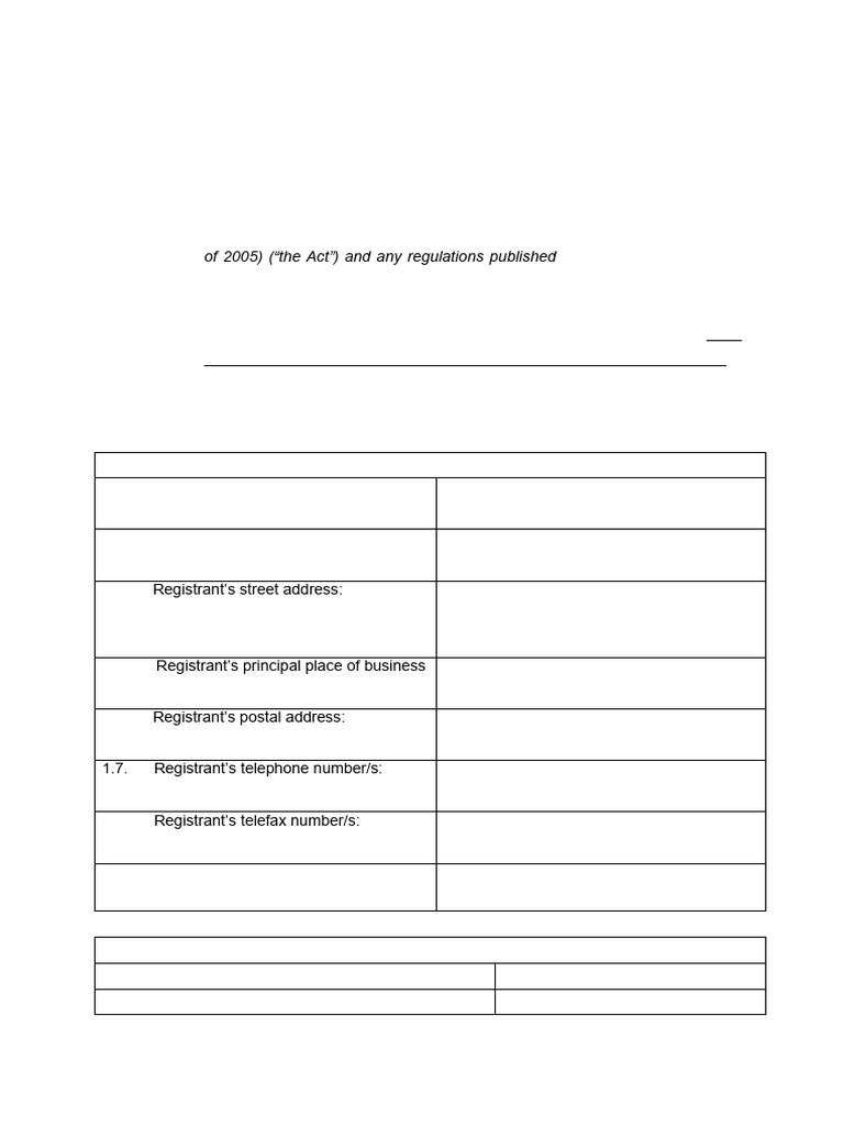 Licence Exemption Application Form For Services and Networks Ecns and Ecs | PDF | Justice ...