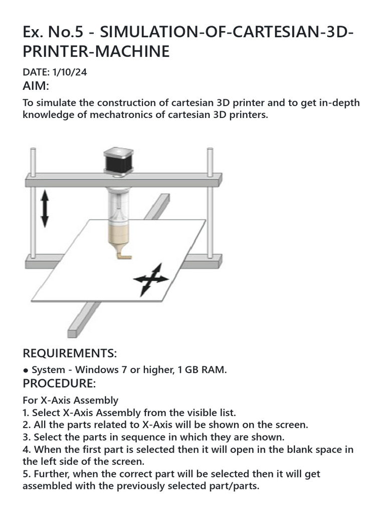 Mkumar262006 - Ex.-No.-3 - SIMULATION-OF-CARTESIAN-3D-PRINTER-MACHINE ...