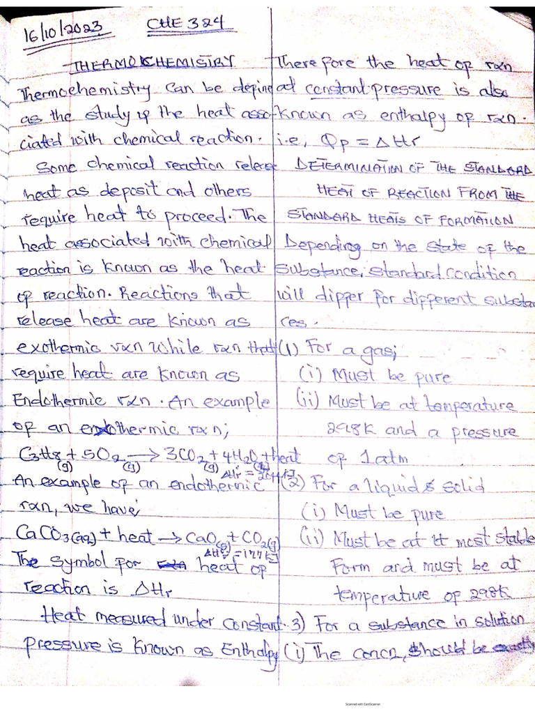 Aboje CHE324 Part | PDF