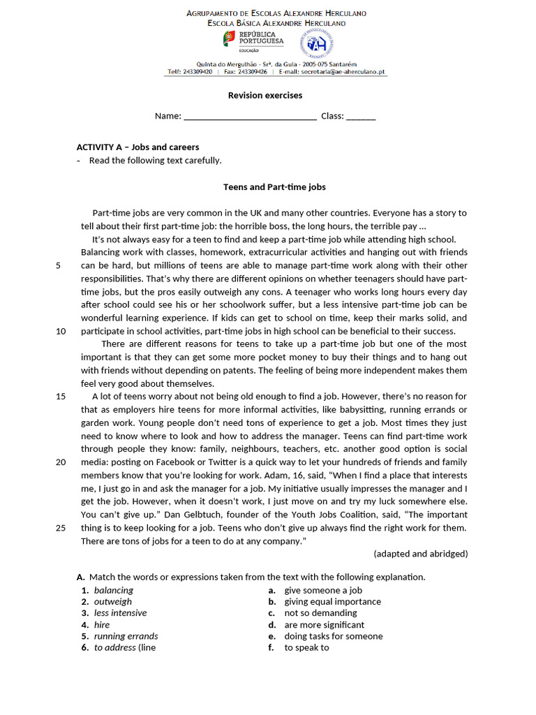 Worksheet 9 Jan | PDF