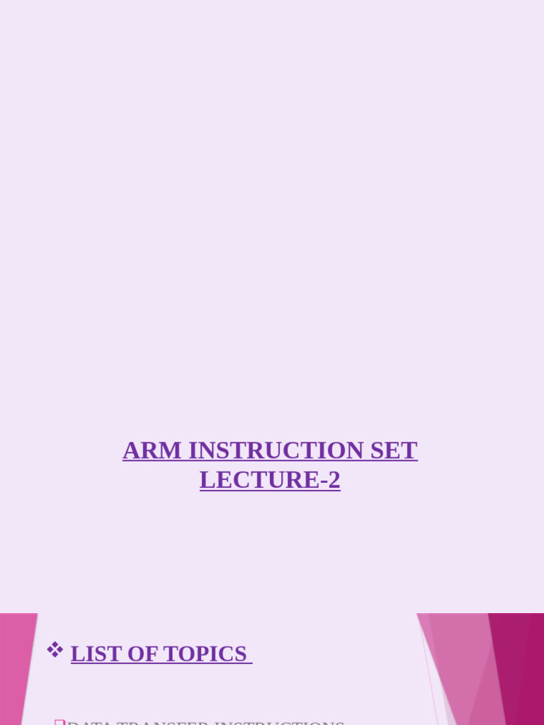 UNIT-4 ES PPT | PDF | Assembly Language | Central Processing Unit