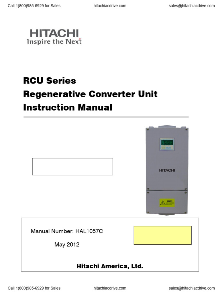RCU Series Electrician Guide | PDF | Fuse (Electrical) | Relay