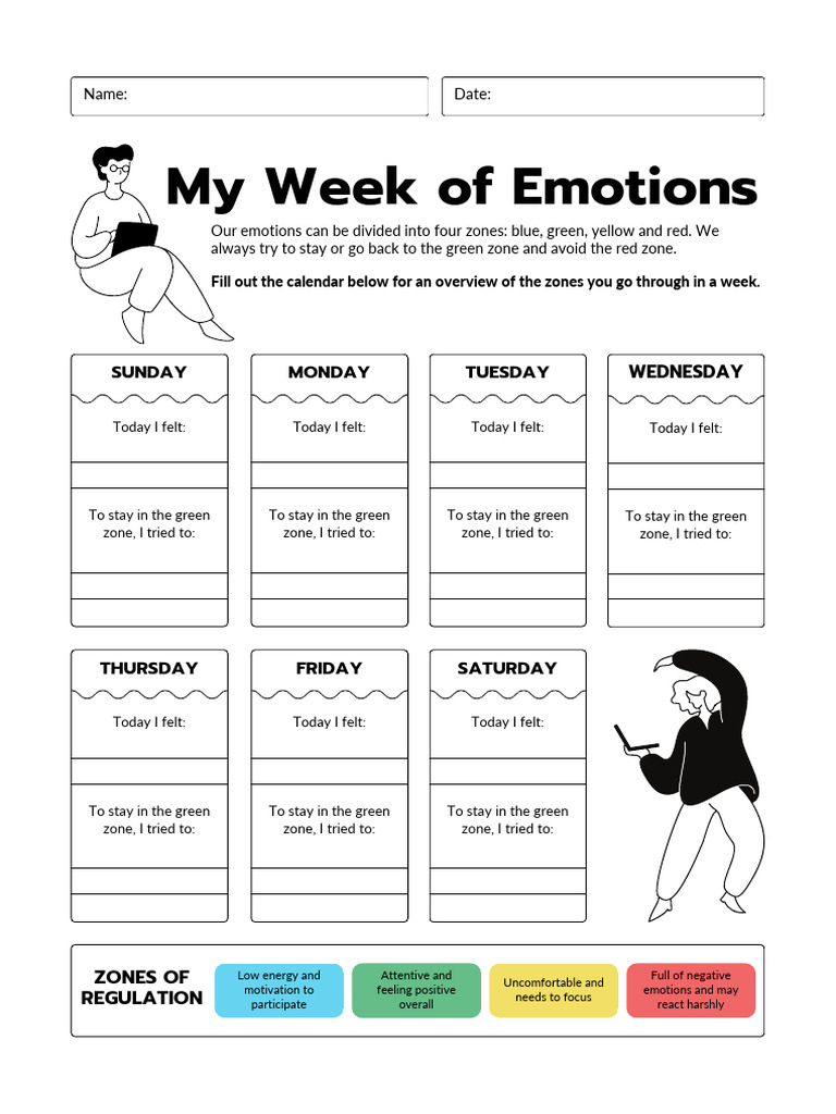 My Week of Emotions | PDF