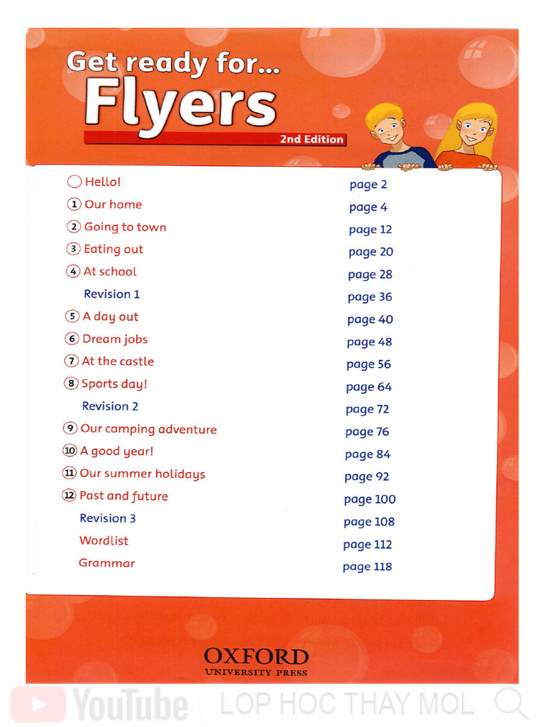 Recursos para el examen Flyers PDF | PDF