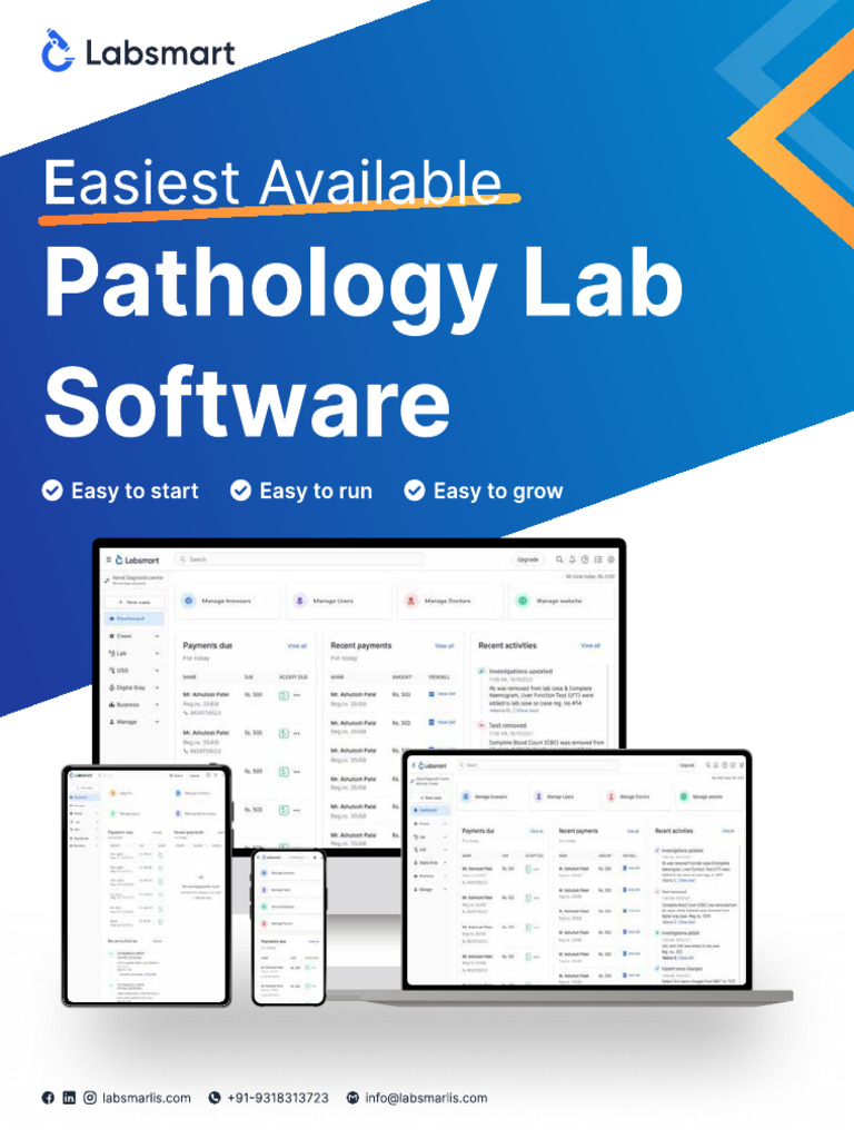 Labsmart Product Brochure | PDF | High Density Lipoprotein | Medical Specialties
