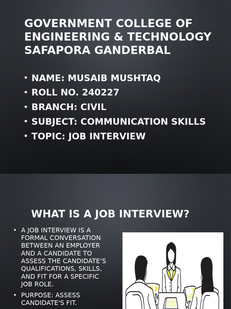 Musaib Communication Skills | PDF