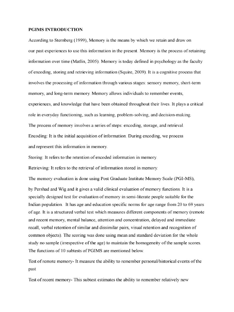 Pgims Introduction | PDF