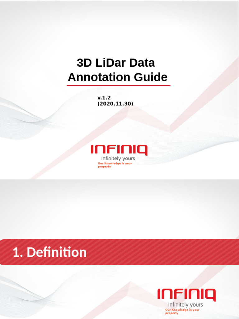 3D LiDar Annotation Guide - Vnese | PDF
