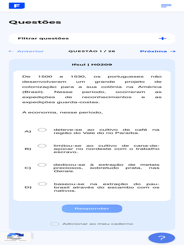 Professor Ferretto - Plataforma Do Aluno 4 | PDF