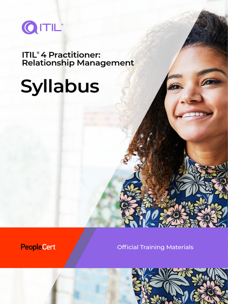 ITIL 4 Practitioner Relationship Management Syllabus | PDF | Cognition | Cognitive Science