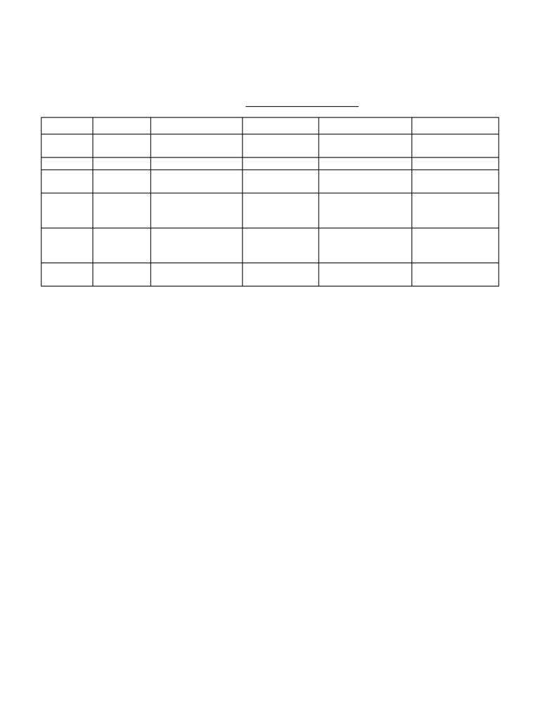 Date Sheet | PDF
