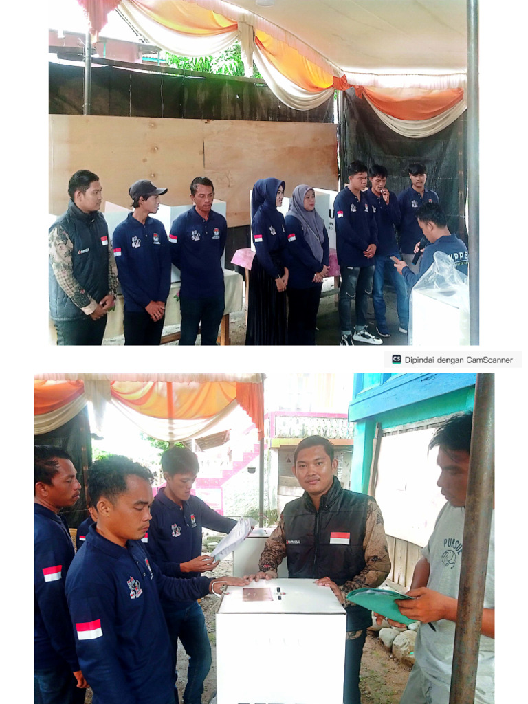 Proses Pembukan Kotak Suara TPS 001 Bumi Kawa | PDF