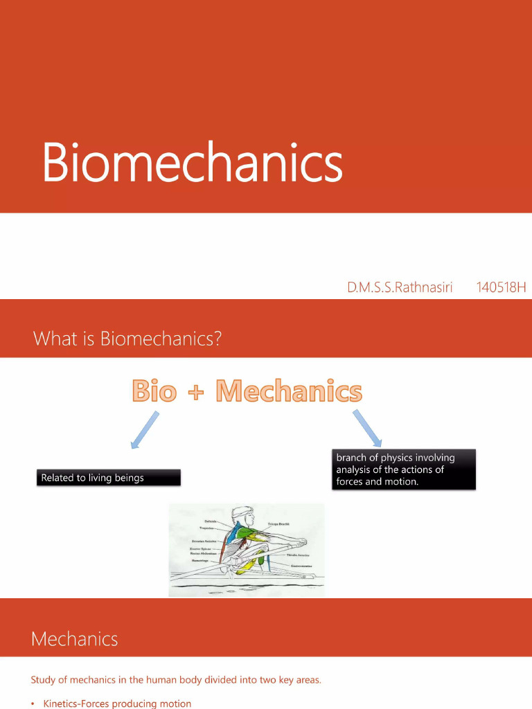 3 Biomechanics | PDF