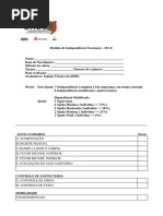 MIF - Escala Funcional | PDF | Autoajuda