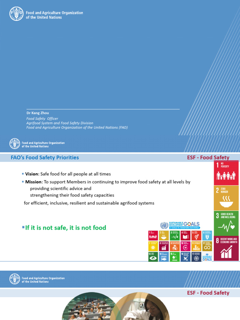 Webinar Ranking Food Safety Presentation Zhou | PDF | Risk | Risk ...