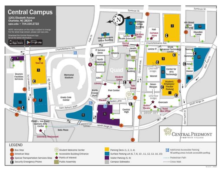 02.03.2023.central Campus Map | PDF | Road Infrastructure | Transport ...