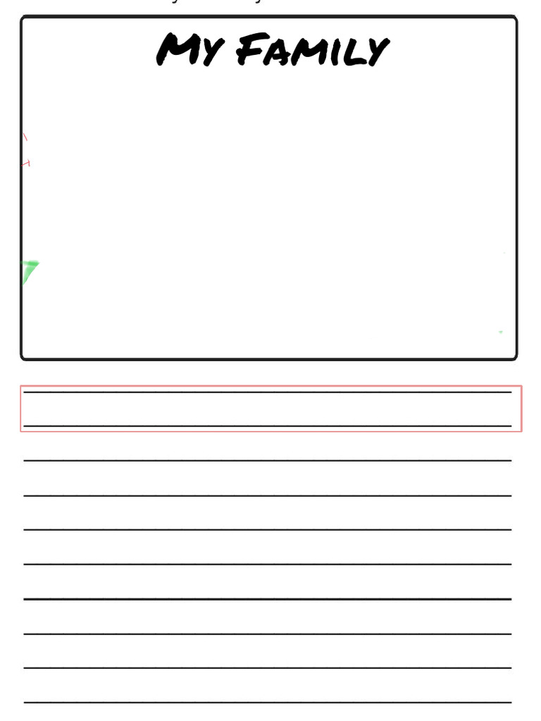 My Family Writing - 19th Sept 2021 2 | PDF