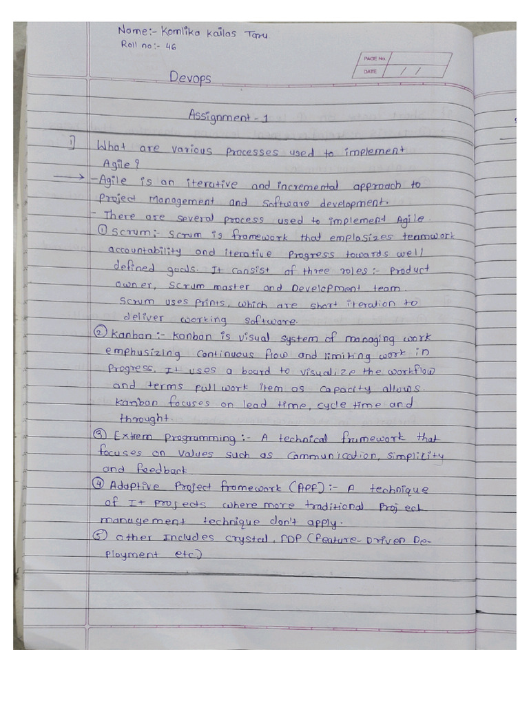 Komlika Taru (Devops Assignment 1) | PDF