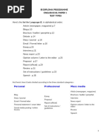 Guidelines for IB English B Paper 1 | PDF | Rhetoric | Essays