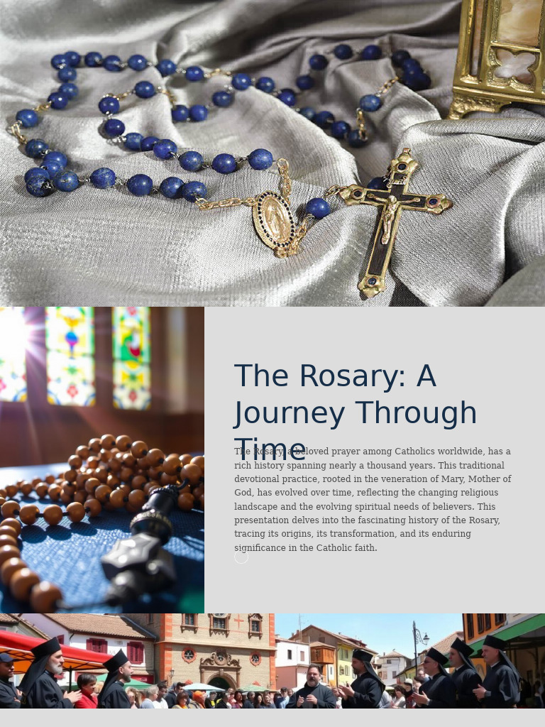 The Holy Rosary | PDF | Rosary | Mary, Mother Of Jesus