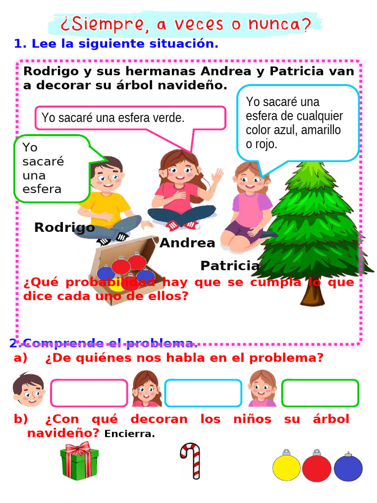 Actividades de Probabilidad para Niños | PDF