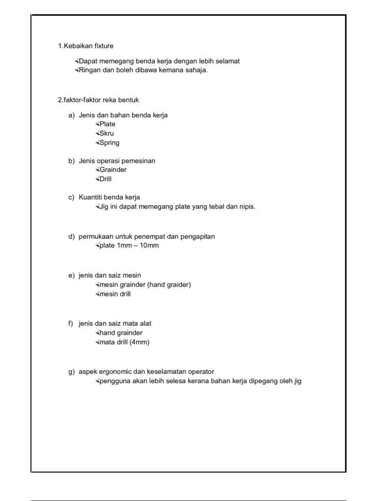 Jix and Fixture | PDF | Teknologi & Rekayasa