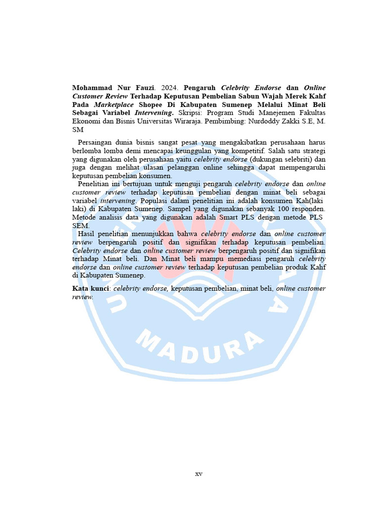 File 3 Abstrak | PDF | Business Economics | Scientific Method